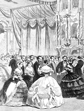Victorian Ball Painting